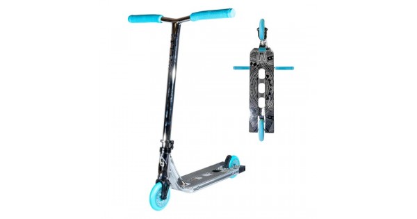 CORE Mini CL1 Complete Stunt Scooter – Chrome/Teal LE